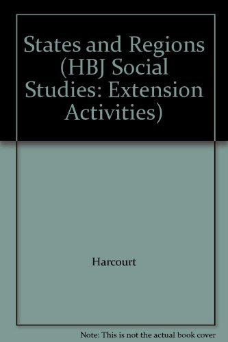 States and Regions (HBJ Social Studies: Extension Activities): Harcourt ...