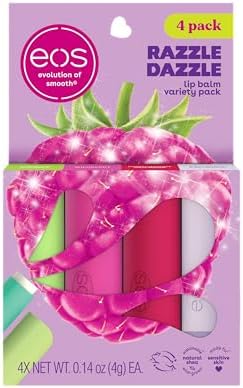 Amazon.com : eos Lip Balm Gift Set- Razzle Dazzle, Limited-Edition Lip ...