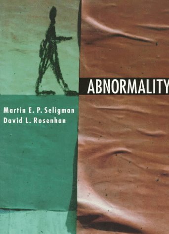 Amazon.com: Abnormality: 9780393970852: Seligman, Martin E. P ...