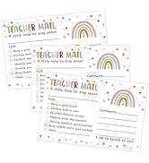 Amazon.com : 50PCS Sunshine Teacher Mail, Boho Teacher Supplies for ...