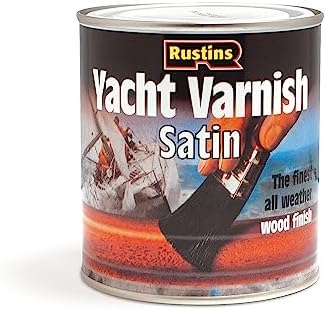 Rustins Quick Dry Outdoor Clear Varnish 500ml Satin : Amazon.co.uk: DIY ...