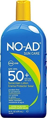 Amazon.com: NO-AD Sun Protection 500ml SPF50 Water Resistant : Beauty ...