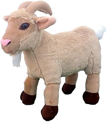 Amazon.com: Adore 15" Renegade The Black Goat Plush Stuffed Animal Toy ...