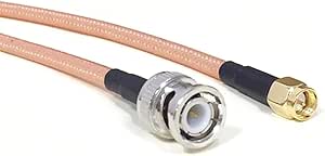 Amazon.co.jp: SMA Male Female Switch BNC Plug Jack RF Coaxial Cable RG142 50CM 20"/100CM Adapter ...