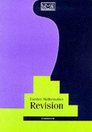 Amazon.com: Further Mathematics Revision (School Mathematics Project 16 ...