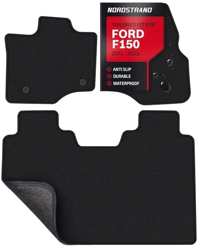 Amazon.com: Floor Mats for Ford F150 - Tailored Fit for 2015-2025 Ford ...