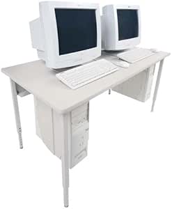 Amazon.com : Bretford Quattro Computer Table (24" W x 36" L) : Office ...