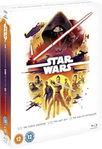 Amazon.com: Star-Wars Complete Saga Collection 1-9 [Blu-Ray, Region ...