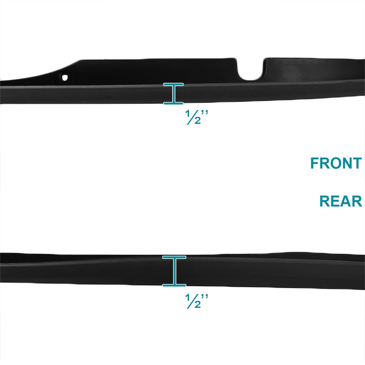Fender Flare Trim TFP 3112VT Stainless Steel - 4 Piece Set For 1999 ...
