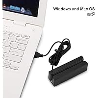 Amazon.com: MSR90 USB Swipe Magnetic Credit Card Reader 3 Tracks Mini ...