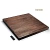 Amazon.com: MAGIGO 30 x 30 Inches Extra Large Square Black Walnut Wood ...