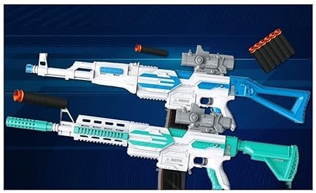 Shree Dwarkadhish Hub Ak47 Electric Burst Gun Toy for Kids Automatic ...