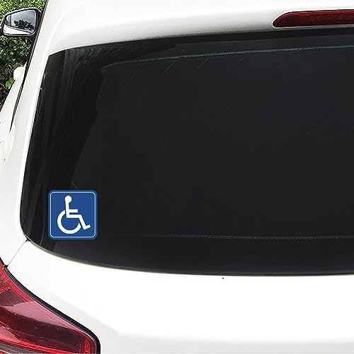 Amazon.com - XTRAYXRAY Handicap Handi Cap Sticker Wheelchair Disabled ...