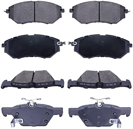 Amazon.com: Bendix Priority1 CFC1808 Ceramic Rear Brake Pads for Subaru ...