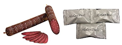 Amazon.com: 100% Beef Salami (jewish salami) 1lb by HolanDeli. Includes ...