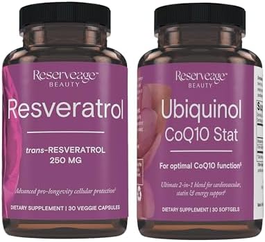 Amazon.com: Reserveage Beauty, Resveratrol 250 mg, Antioxidant ...