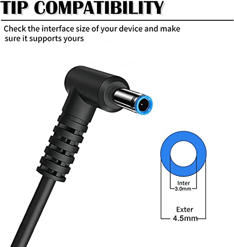 Snapklik.com : New 150W 195V 77A 4.5mm Blue Tip AC Adapter For HP ZBook ...