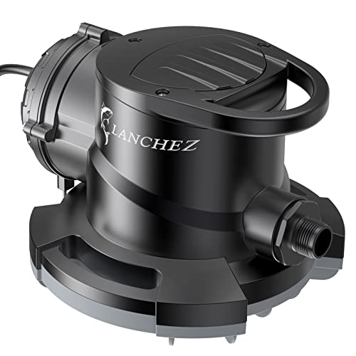 Snapklik.com : Lanchez Pool Cover Pump, Submersible Pump 1849 GPH 1/2 ...