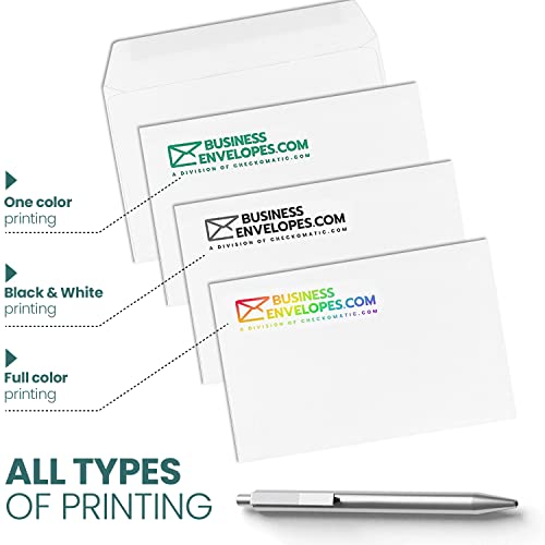 Snapklik.com : 6x9 Custom Printed Envelopes Self Seal 500 Pack, Customized