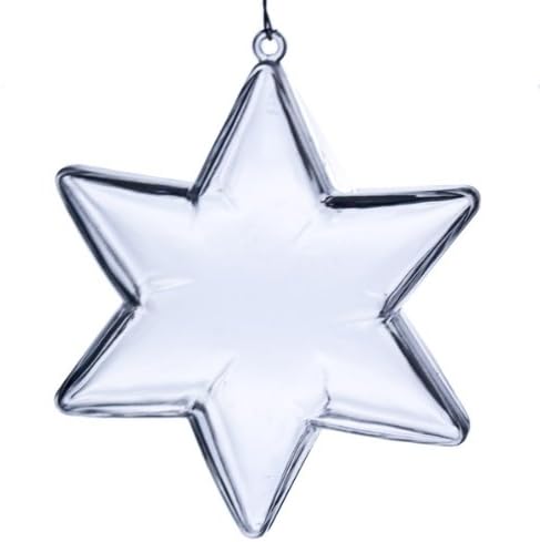 Amazon.com: Clear Splittable Star Bauble - 100mm