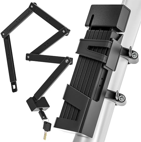 Amazon.com: Titanker Folding Bike Lock for Bicycle - 100cm Long ...