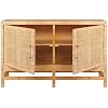 Amazon.com - Tov Furniture Amara Natural Woven Rattan Buffet - Buffets ...