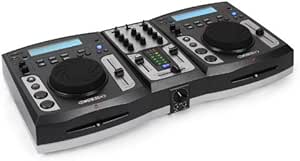 Homemix MDEX-3 Doppel-CD-Player (USB-SD, MP3-fähig,Scratch-Effekt ...