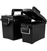 Amazon.com: Volein 2-Pack Plastic Ammo Cans 30 & 50 Cal - Shotgun Rifle ...