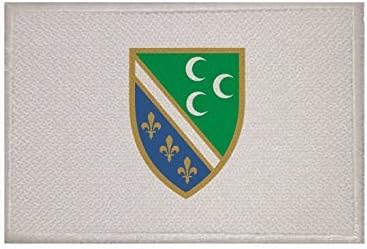UB Aufnäher Sandzak Flagge/Fahne Aufbügler Patch 9 cm x 6 cm Neuware ...