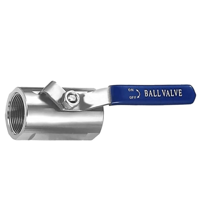 Stainless Steel Ball Valve Threaded Female Lever Handle Gate Valve DN40 ...