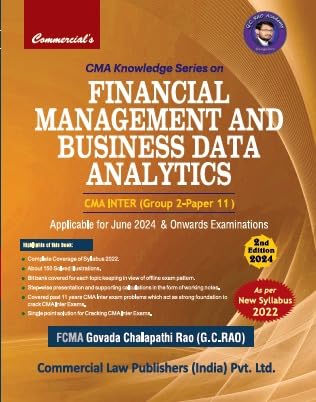 Buy FINANCIAL MANAGEMENT AND BUSINESS DATA ANALYTICS CMA Book Online at ...