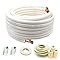 Amazon.com: 50ft Length Mini Split Line Set,1/4" 5/8" OD Copper Pipes ...