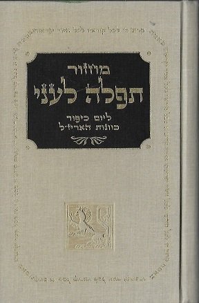 Machzor Tfila Le'ani Leyom Kippur: Rabbi Yehuda Berg: 9781571890160 ...