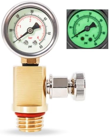 Amazon.com: RV40600 Brass Manual Air Relief Valve Assembly Replacement ...