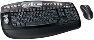 Amazon.com: MICROSOFT Wireless Optical Desktop Elite (PC/Mac) S51-00001W