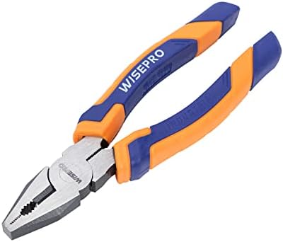 WISEPRO 6"/ 7"/ 8" Combination Pliers Lineman Pliers Multifunctional ...