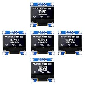 0.96 Inch OLED I2C IIC Display Module, 128x64 Pixel I2C SSD1306 OLED ...