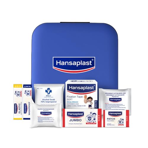 Hansaplast Fast Aid Kit | Emergency Medical Kit for Home, Office ...