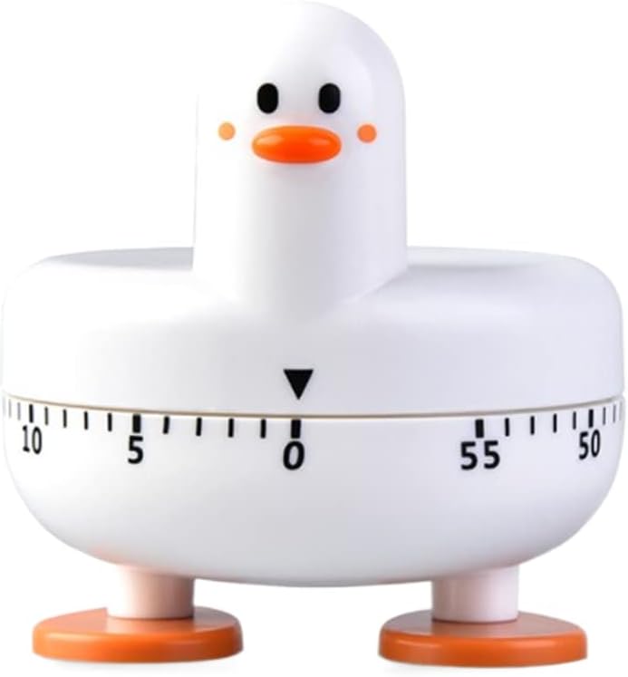 Amazon.com: Cooking Timer Cute Duck Kitchen Timer 60 Minute Wind Up ...