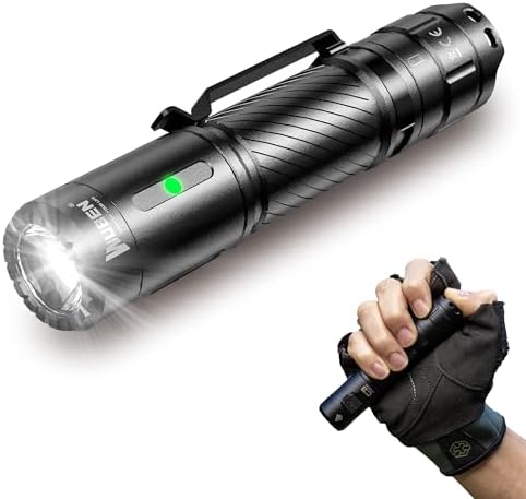 WUBEN L1 LED Torches Super Bright Rechargeable 2000 Lumens, Tactical ...