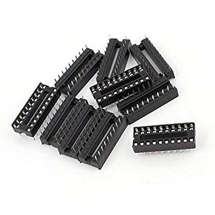 Guru Electronic TECHNOLOGYS 10 Pcs 2. 0mm 2 Row 20 Pins Soldering DIP ...