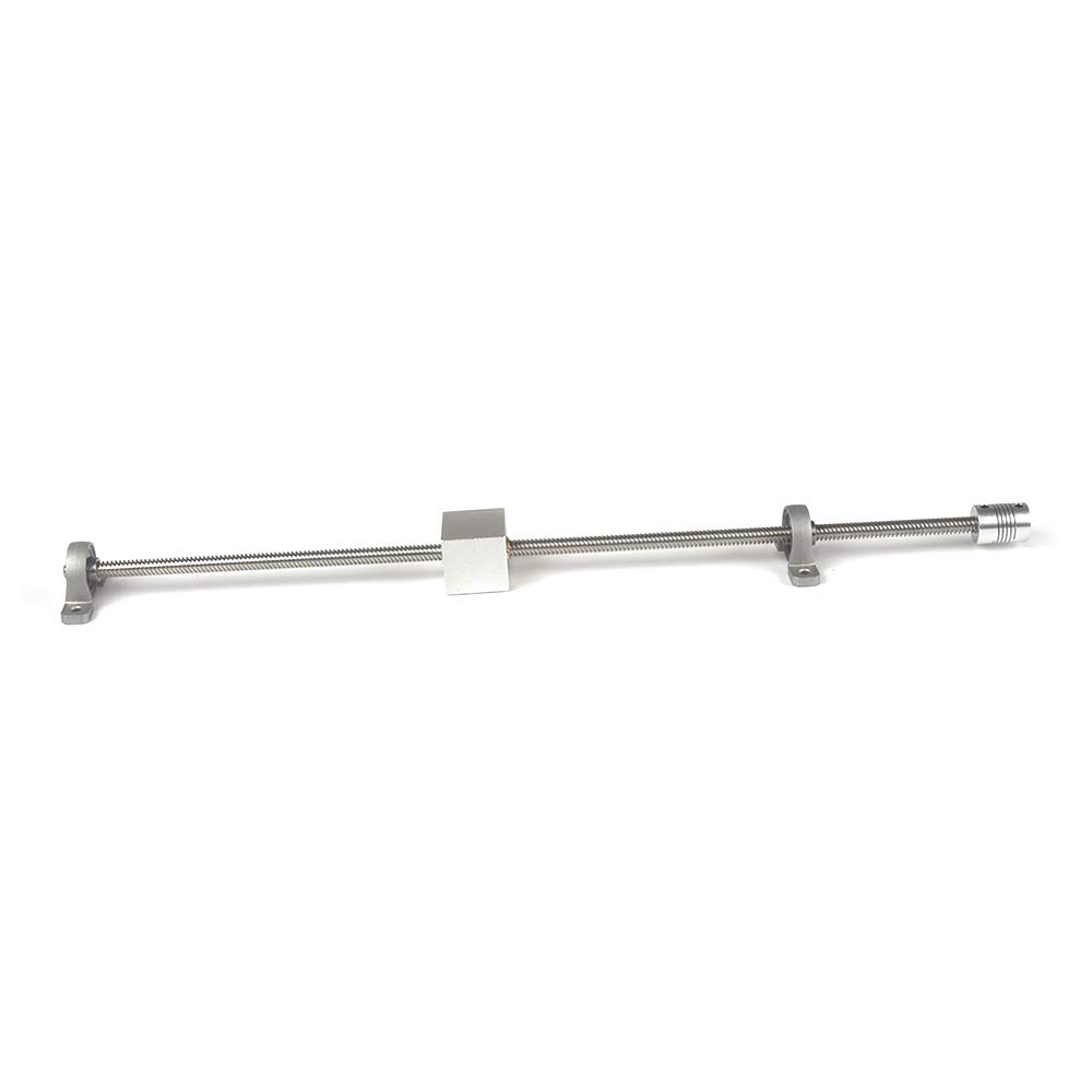 Buy Mergorun. 3D Printer Guide Rail Parts-T8 Lead Screw 30cm Vertical ...