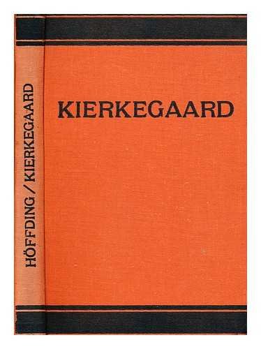 Soren kierkegaard: Harald Hoffding: Amazon.com: Books