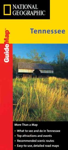 Amazon | National Geographic Guide Map Tennessee (National Geographic ...