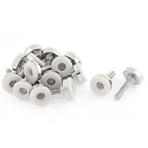 Furniture Leg Table 10mmx24mm Adjustable Leveling Feet Pads 15 Pcs ...