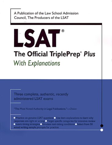 LSAT the Official Tripleprep Plus: With Explanations: Law School ...