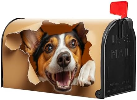 Amazon.com: Personalized Mailbox Covers with Pet Dog Family Name House ...