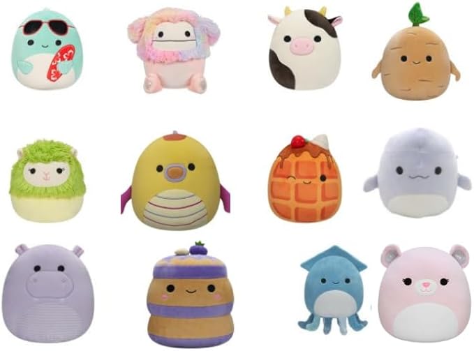 Squishmallow 7.5 inch Assortment (Random Select x 1 Plush) : Amazon.com ...