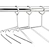 Amazon.com: 10 pcs Stainless Steel Security Clothes Hangers Metal Anti ...