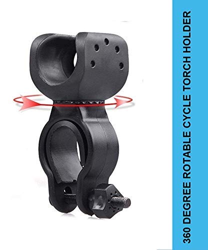 Cycle Torch Holder 360 Degree rotatable, Compact able with Torches ...